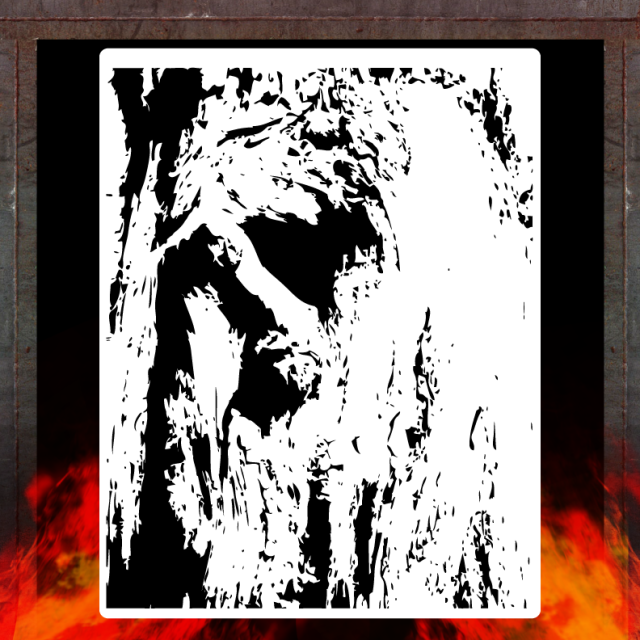 Bark - Airshot Stencils – Airbrush Asylum