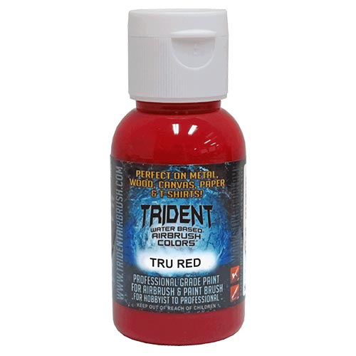 T04 Trident Tru Red Airbrush Paint – Airbrush Asylum