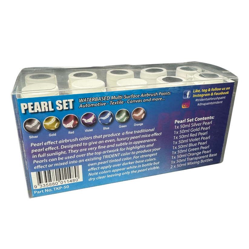 TKP Trident Pearl Airbrush Paint Set – Airbrush Asylum
